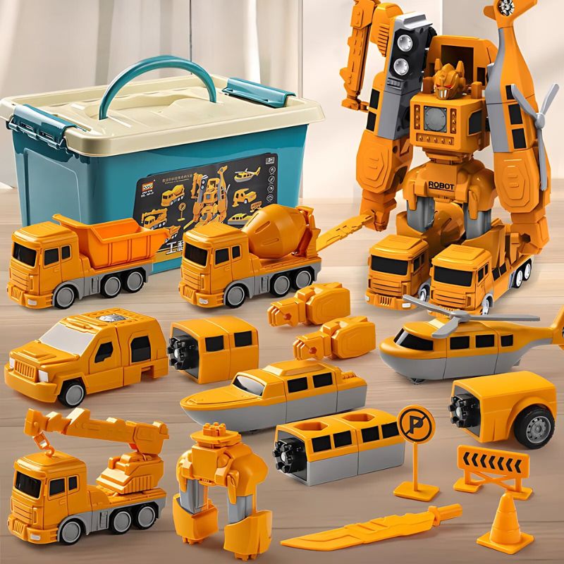 Magnetic Transform Engineering Car Toy – Dorisk